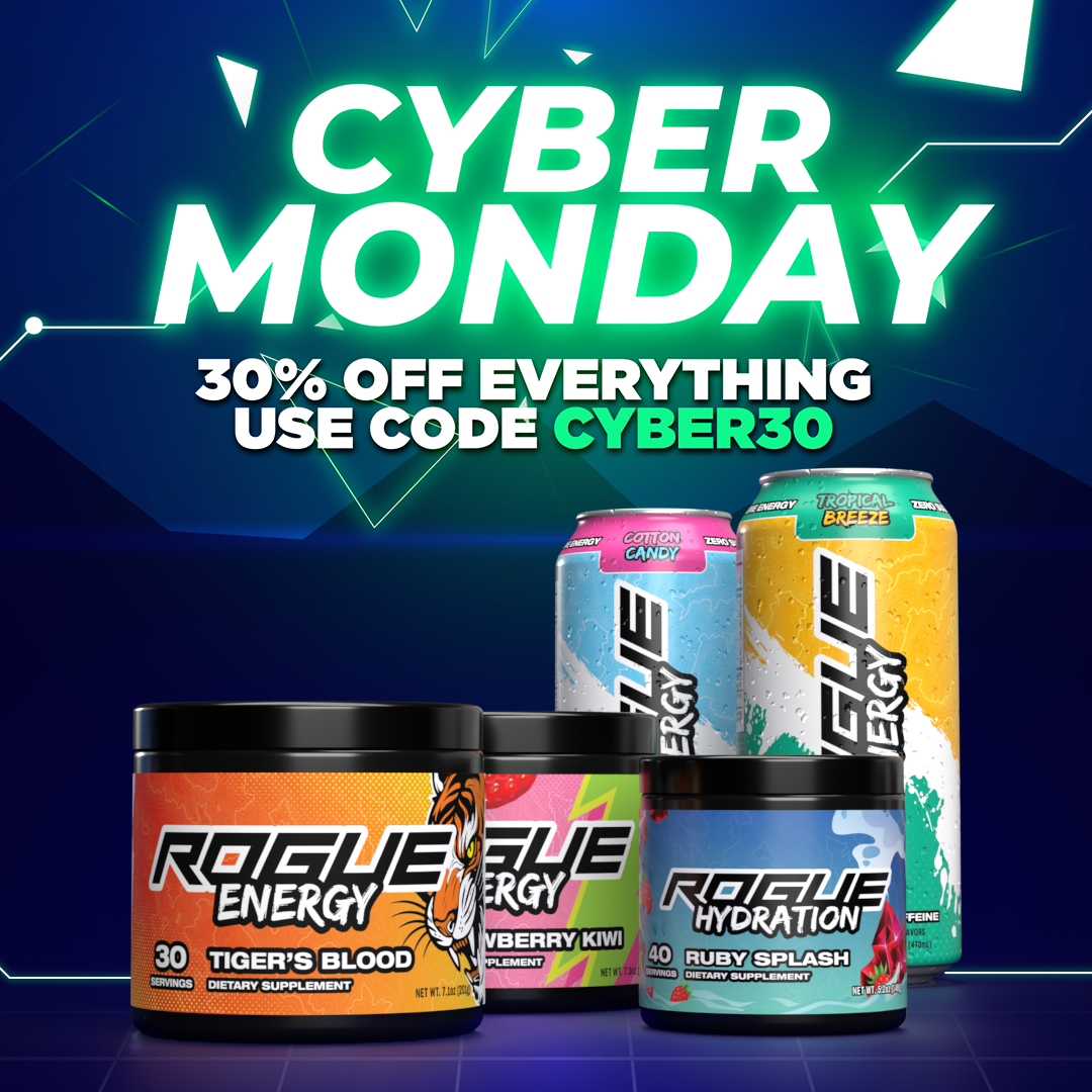 Rogue Energy - World's Best Gaming Energy Drink