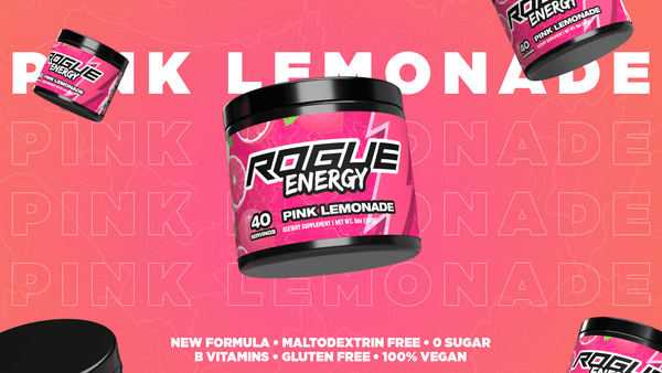 Rogue Energy | Gaming Drink - Pink Lemonade