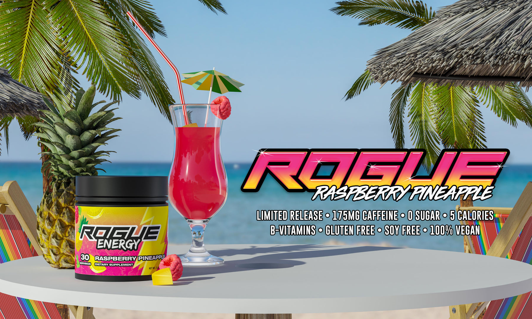 Rogue Energy - World's Best Gaming Energy Drink