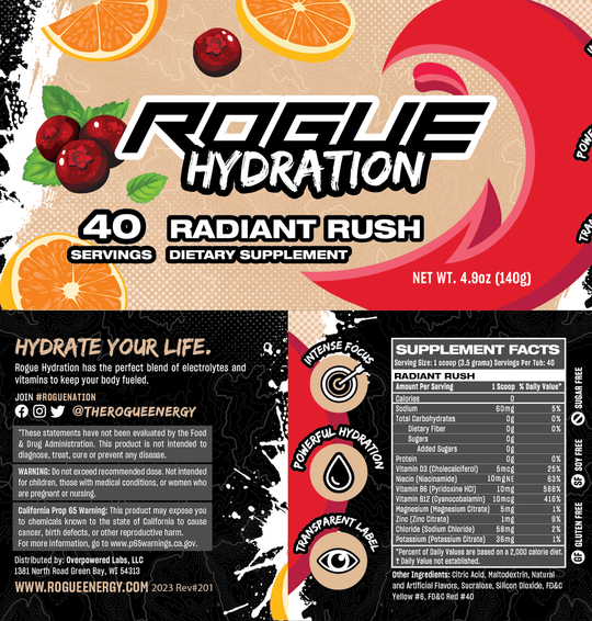 Rogue Hydration | Hydration Gaming Drinks – Rogue Energy