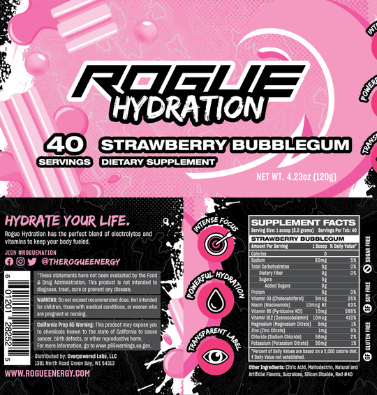 Rogue Hydration | Hydration Gaming Drinks – Rogue Energy