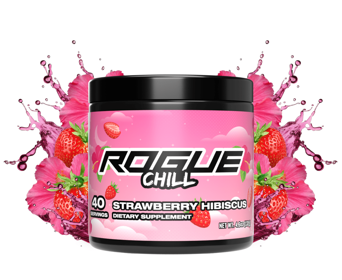 Rogue Chill | Gaming Drink - Strawberry Hibiscus Chill – Rogue Energy