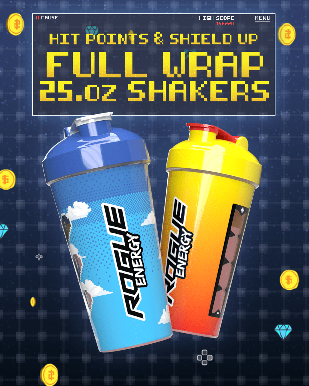 Rogue Energy - World's Best Gaming Energy Drink