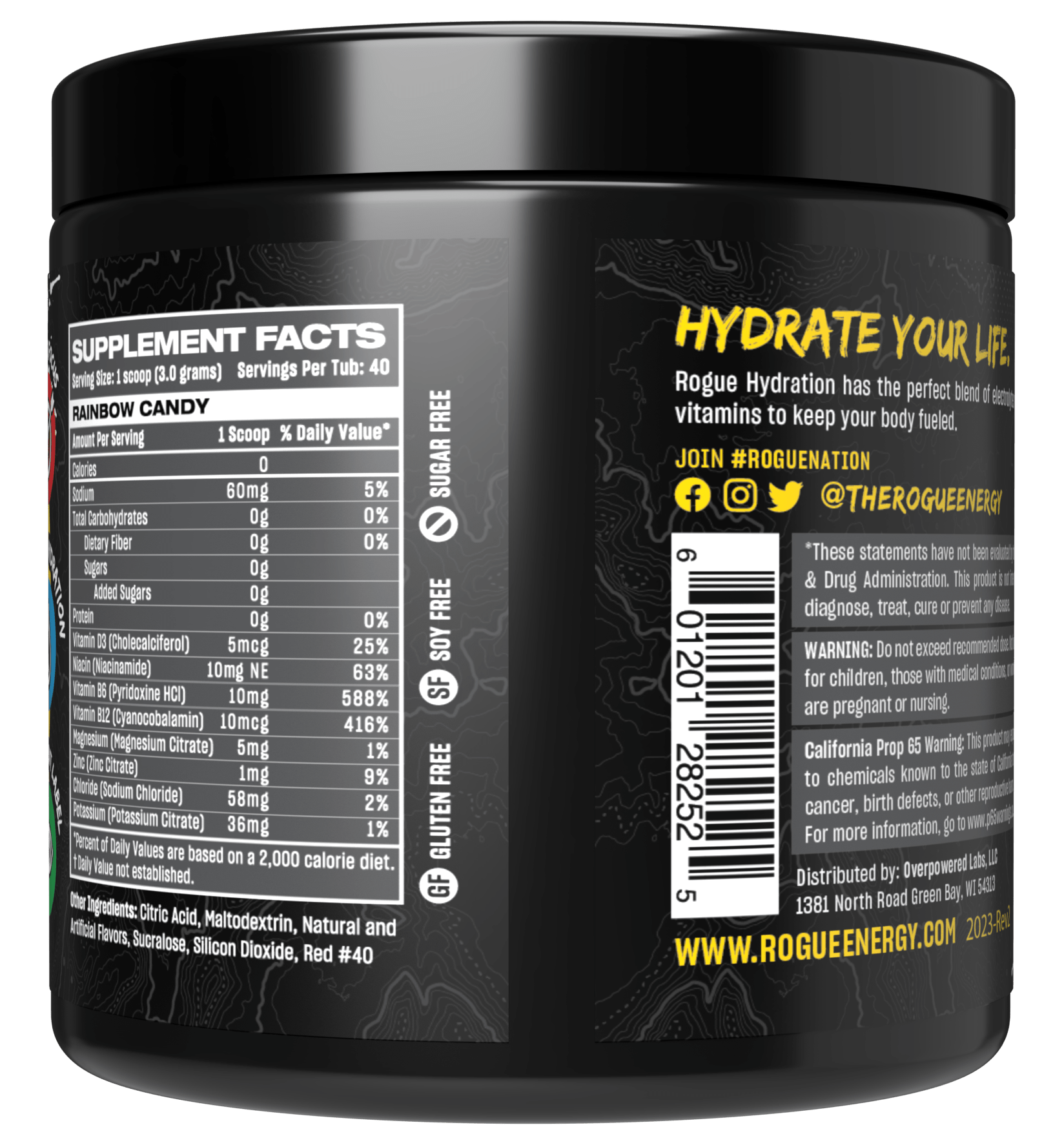 Rogue Hydration | Gaming Drink - Rainbow Candy – Rogue Energy