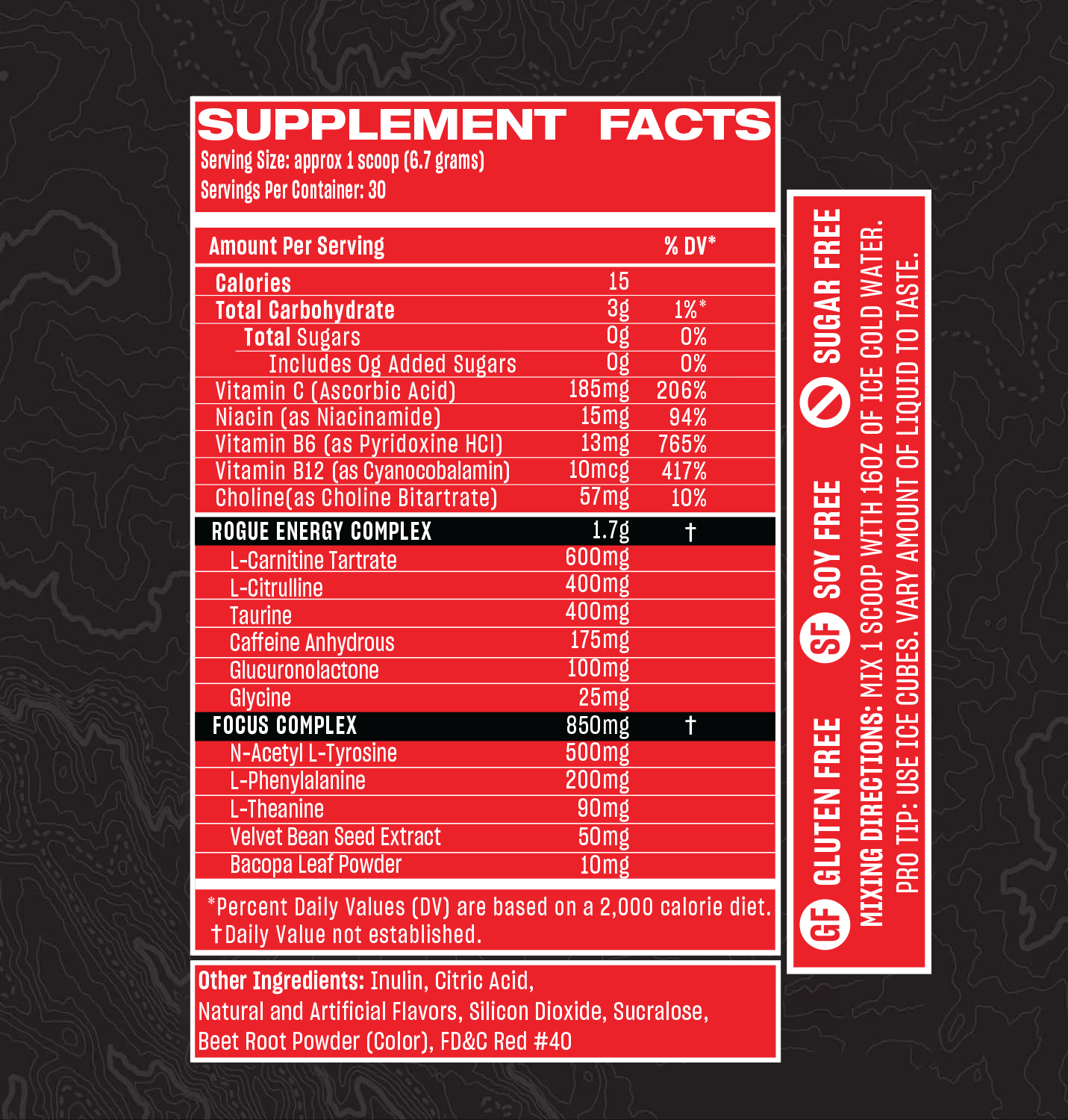 Rogue Energy | Gaming Drink - Tiger's Blood