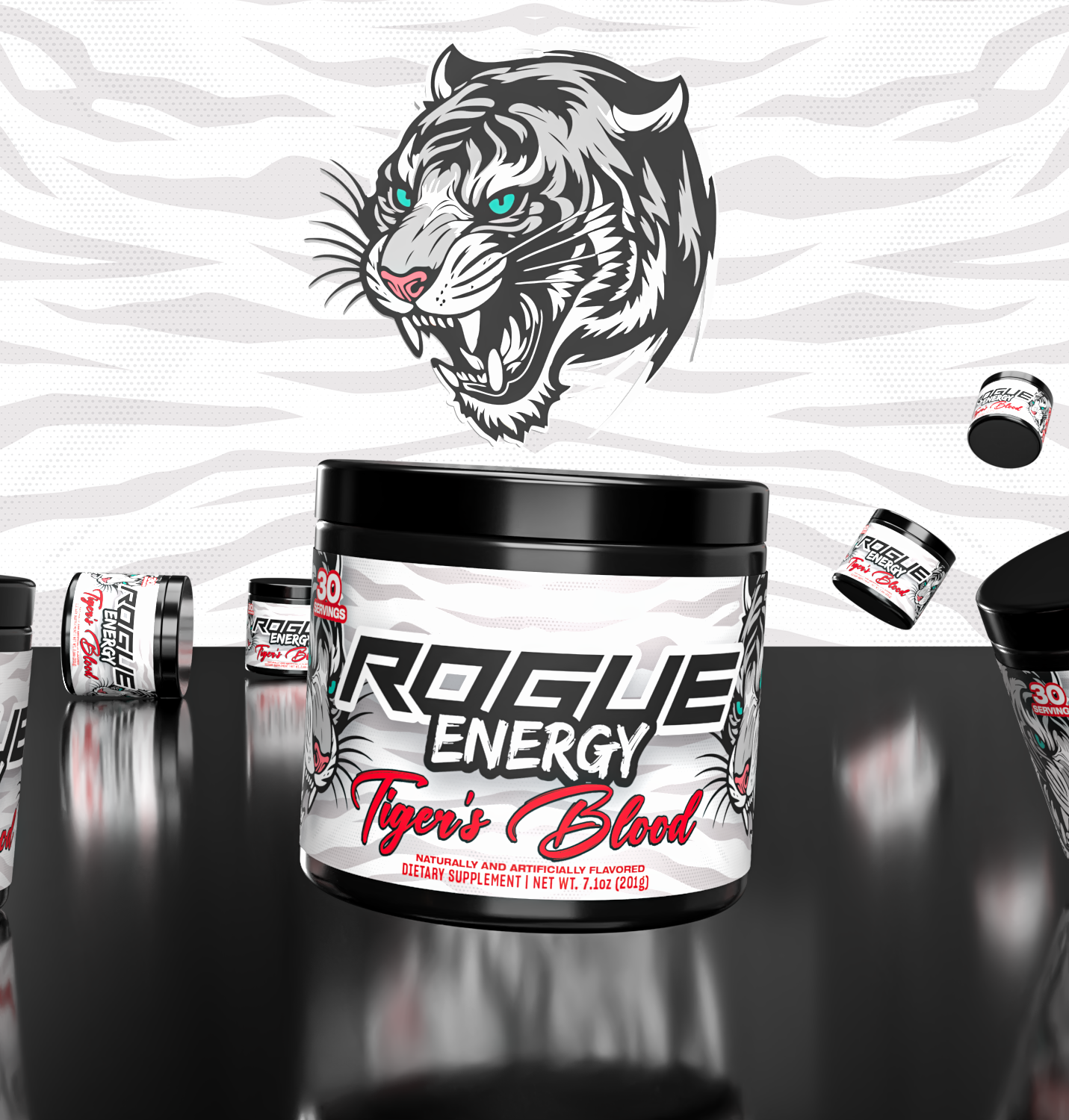 Rogue Energy | Gaming Drink - Tiger's Blood