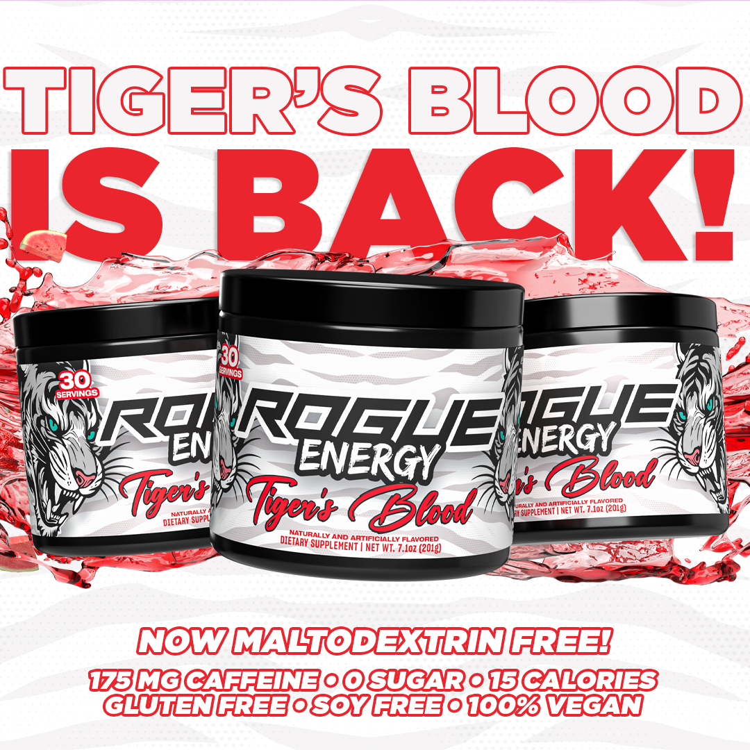 Rogue Energy | Gaming Drink - Tiger's Blood
