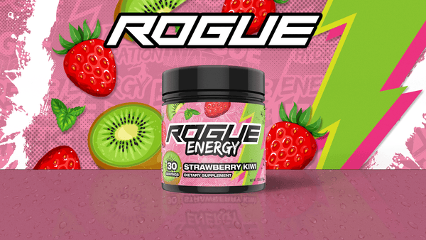 Rogue Energy Gaming Drink - Strawberry Kiwi