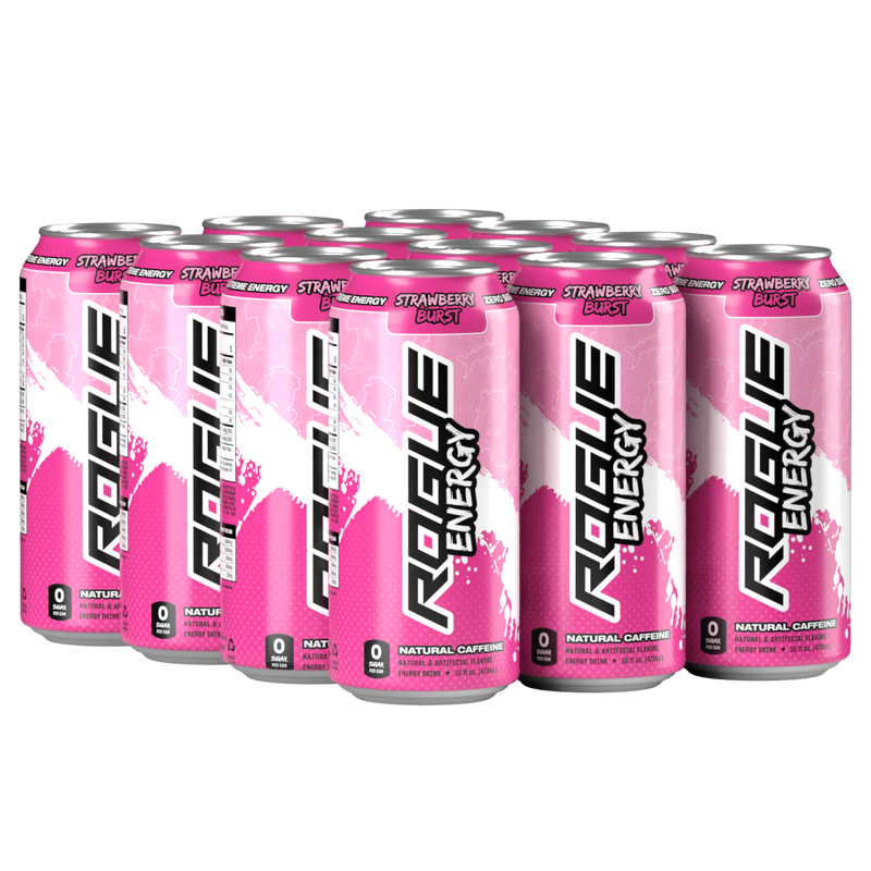 Rogue Energy Cans - Black Cherry Lemonade 12 Pack